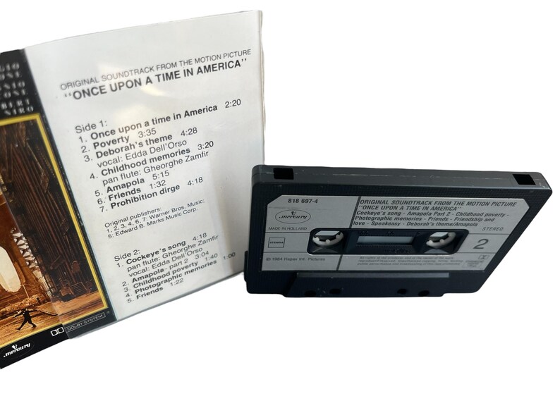 Vintage Film Soundtrack Cassette Tapes: Movie Collectibles - Etsy