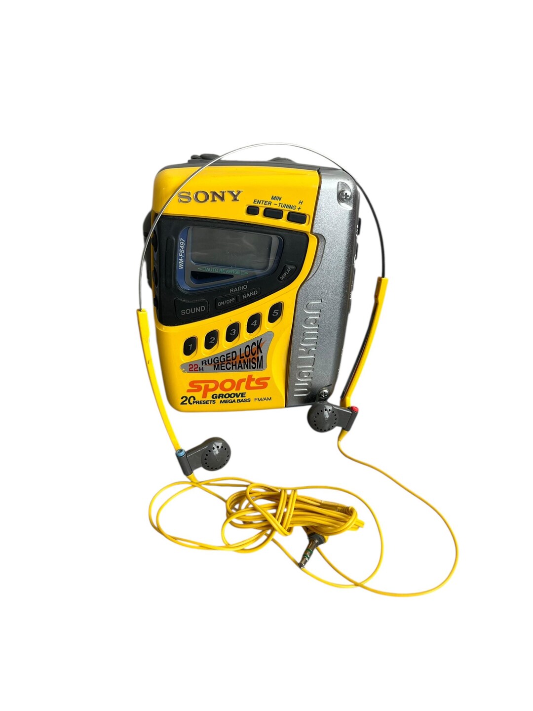 Vintage Sony WM-F5497 Cassette Walkman – Classic 90s Sound & Sleek ...