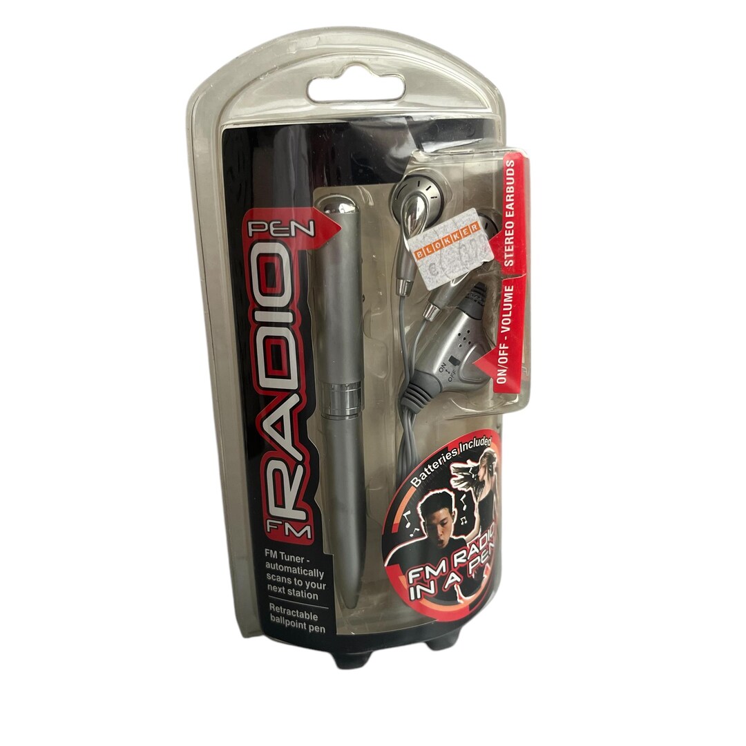 FM Radio Pen, Built-in Radio for On-the-go Listening - Etsy