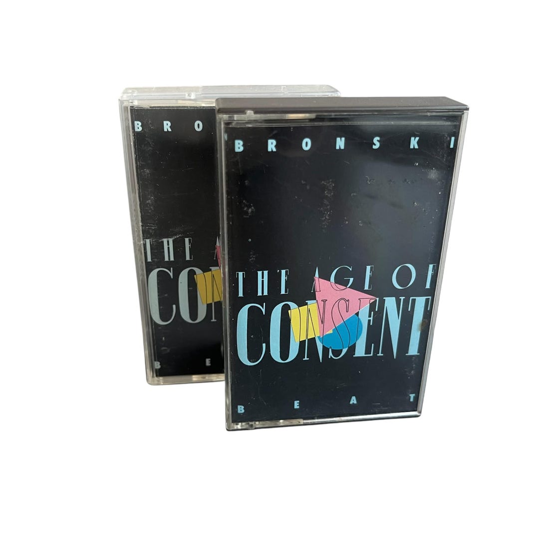 Bronski Beat the Age of Consent Vintage Cassettes, Original 1984s Retro ...