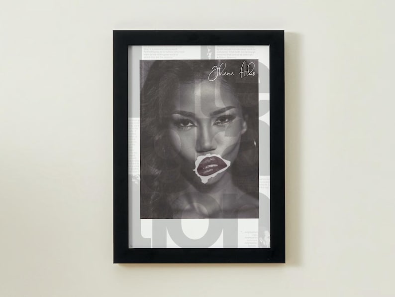 Jhene Aiko Poster - Aesthetic Wall Art Print, R&B Music Poster, Jhene ...