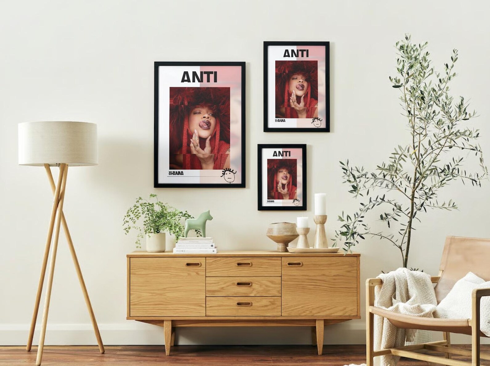 Rihanna ANTI Album Cover Poster | Music Icon Art (digital Download) - Etsy