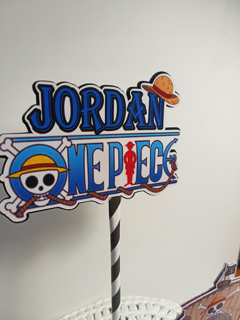 One Piece Topper Cake - Etsy