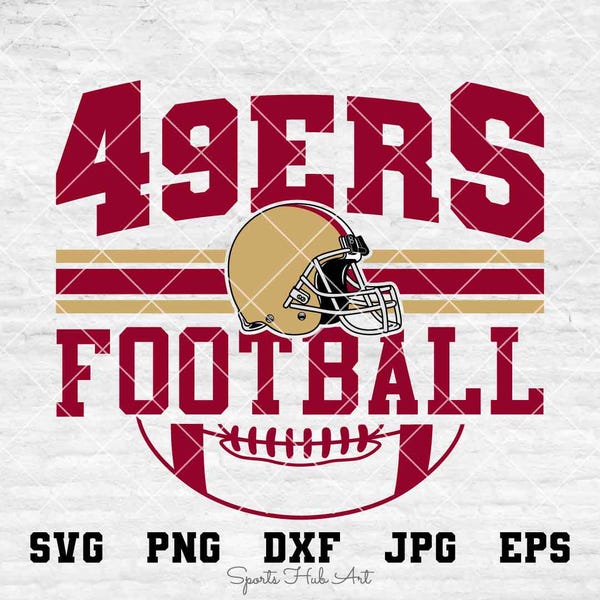 49ers Clipart - Etsy