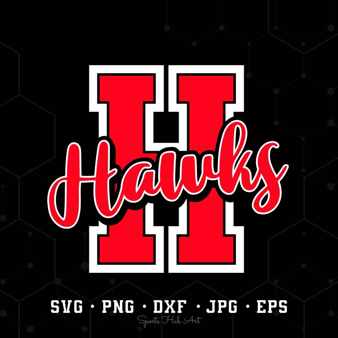 Hawks SVG PNG, Hawks Shirt Design, School Spirit Cheer Mom Png, Hawks ...