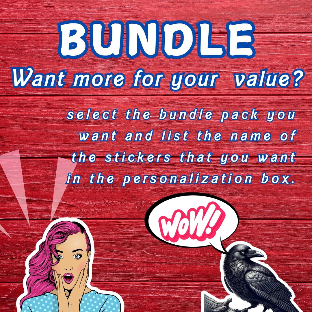 Sticker Bundle Pack | Gifts | Cute | Vinyl | Journal Sticker| Gifts ...