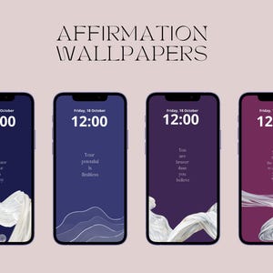 Affirmation Wallpaper for Your Phone, Daily Motivation, Positive Vibes ...