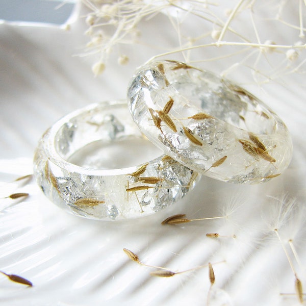 Dandelion Ring - Etsy