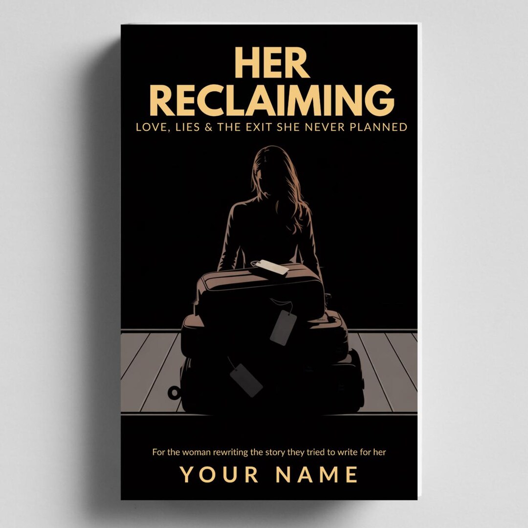 Cinematic Premade Book Cover Design: Customizable Print & Ebook Cover ...