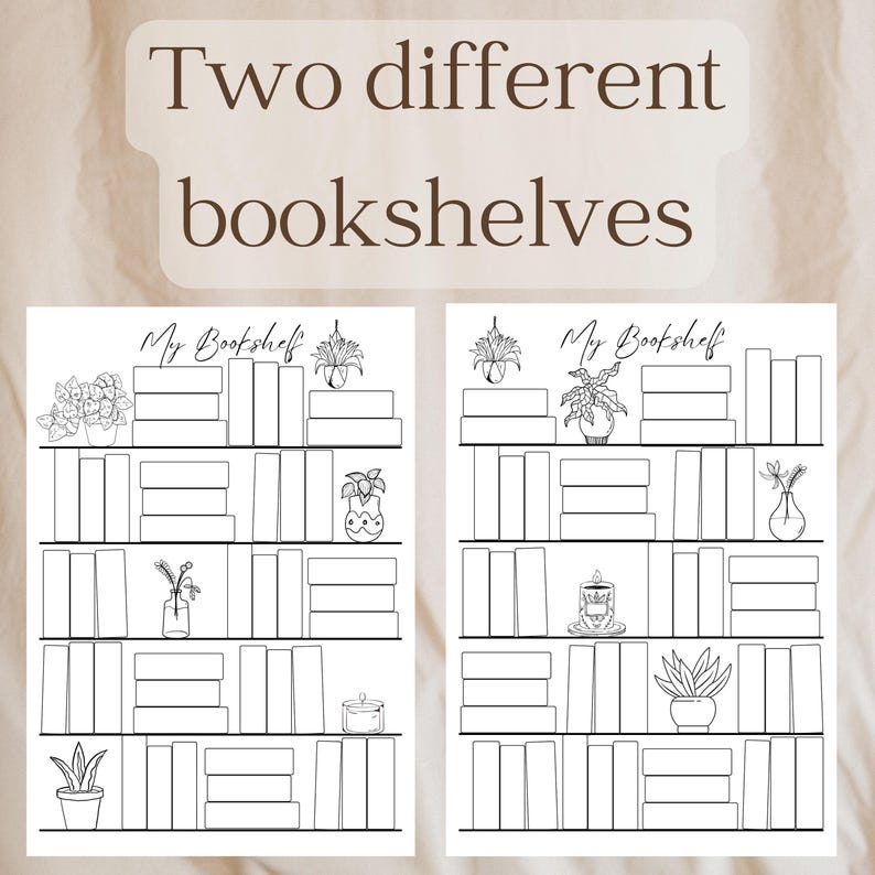 Editable Reading Journal Template – Digital Canva Reading Journal ...