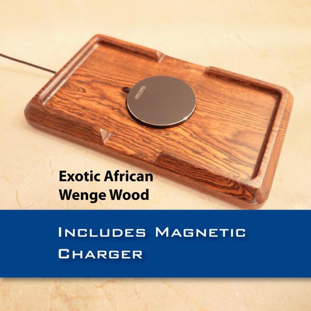 IPhone Magsafe Charger, Magnetic Wireless Charging Tray, Magsafe ...