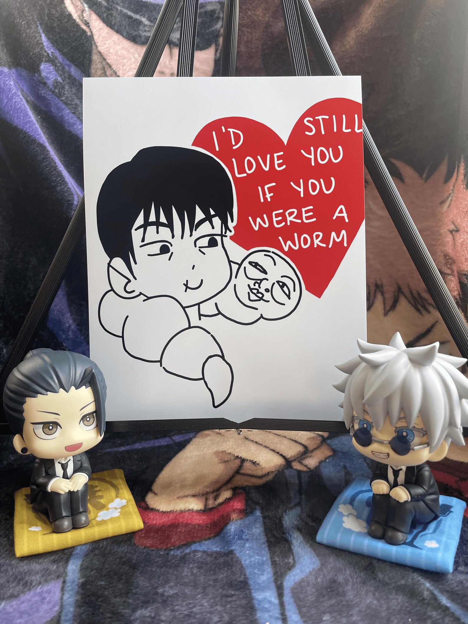 Jujutsu Kaisen Valentine's Day Art Prints