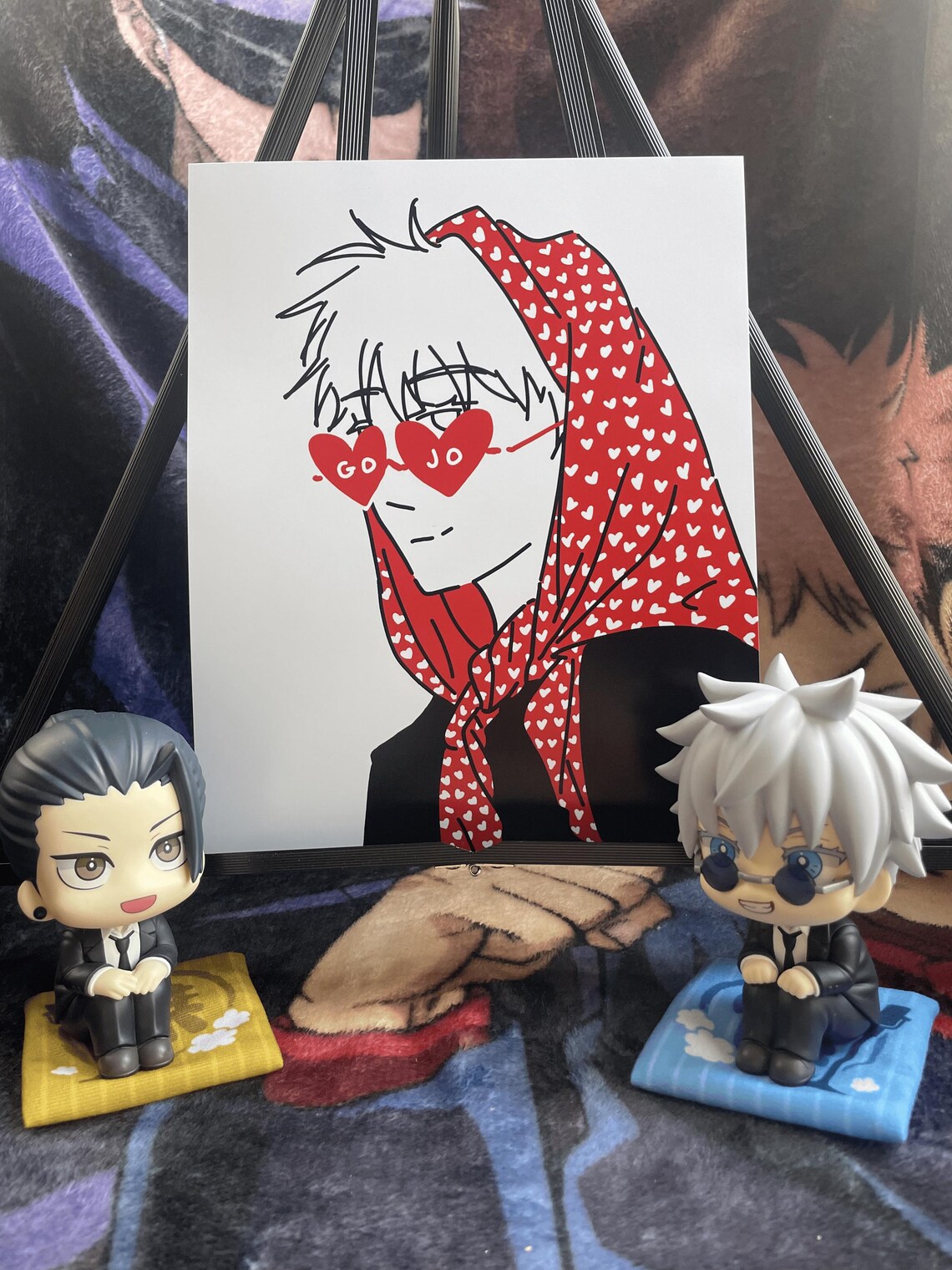 Jujutsu Kaisen Valentine's Day Art Prints