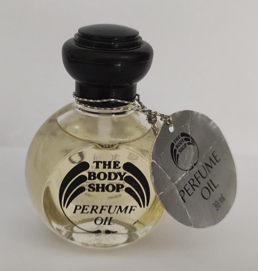 Vintage the Body Shop Oceanus Perfume Oil Bottle 30ml Splash - Etsy