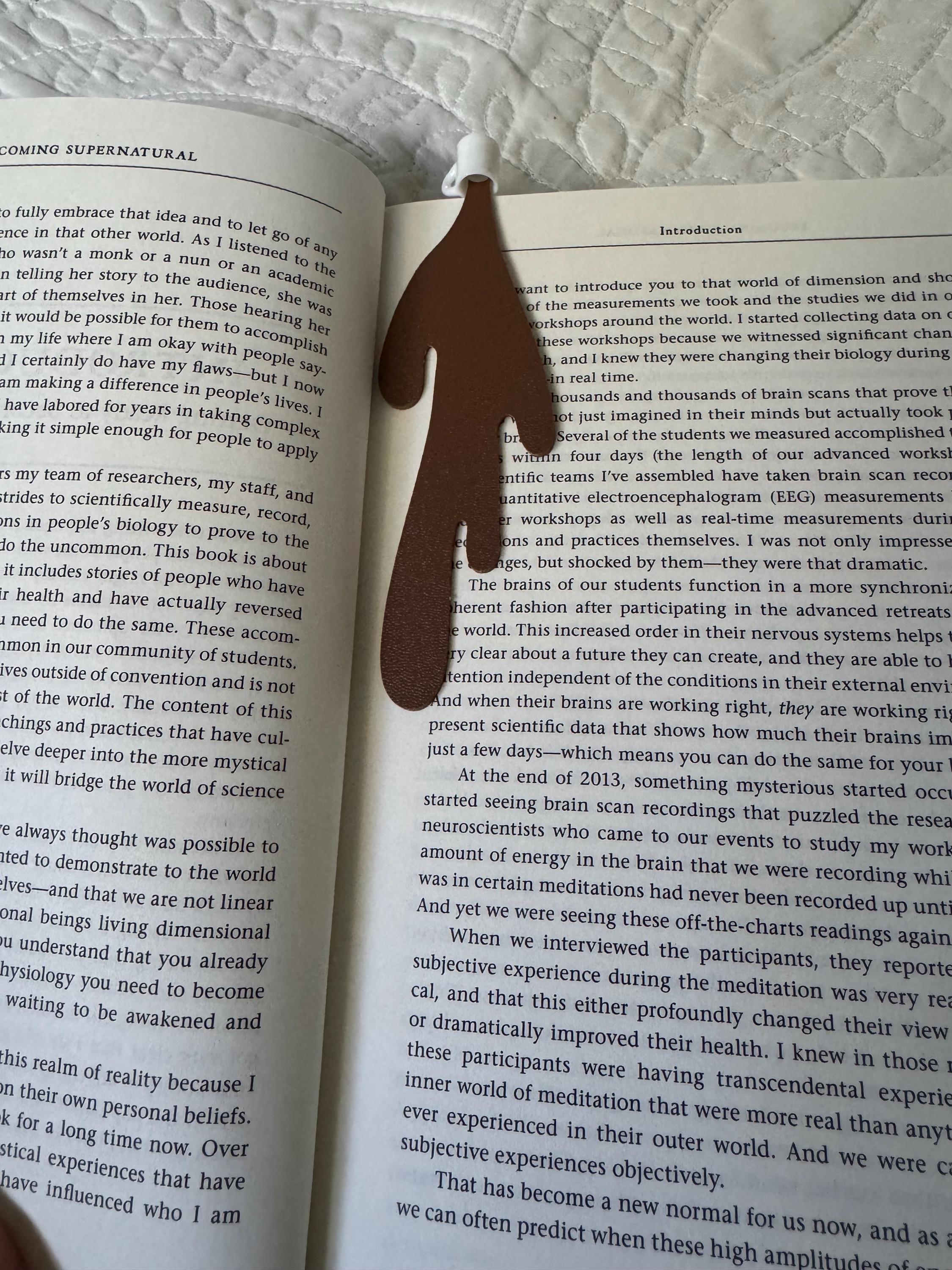 3D Spilled Coffee Bookmark - Cute Bookish Gift - Unique Gift for ...