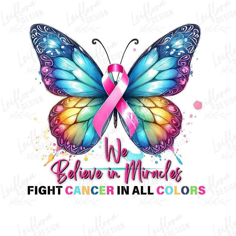 Cancer PNG Gift | Support T-shirt | Butterfly Shirt | Cancer Survivor ...