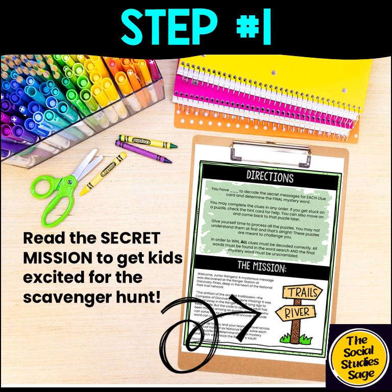 National Parks Escape Room: Printable Scavenger Hunt Game (PDF) - Etsy