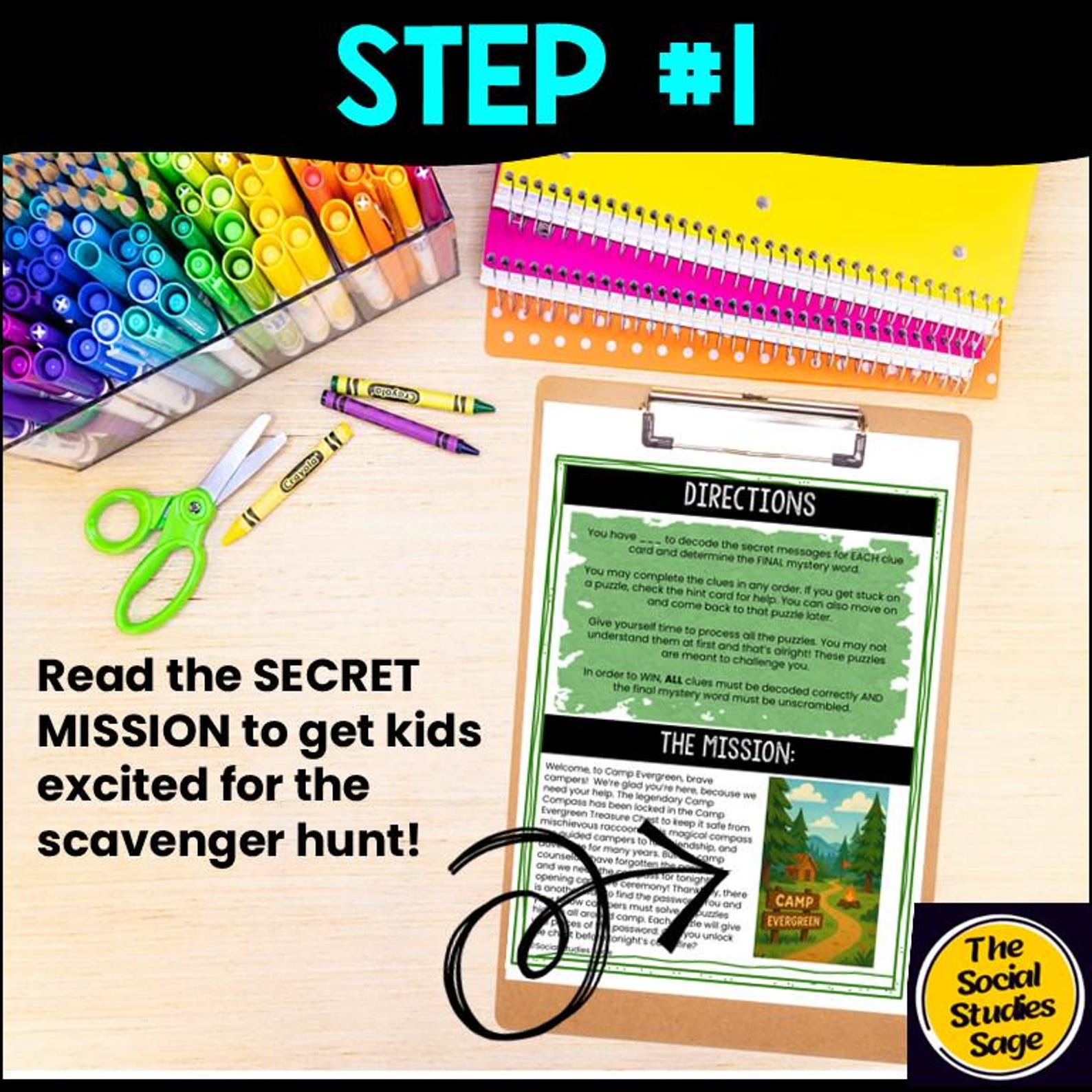Summer Camp Escape Room Scavenger Hunt: Printable Trivia Game (PDF ...