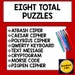 Fall Festival Logic Puzzle Scavenger Hunt Game (printable) - Etsy