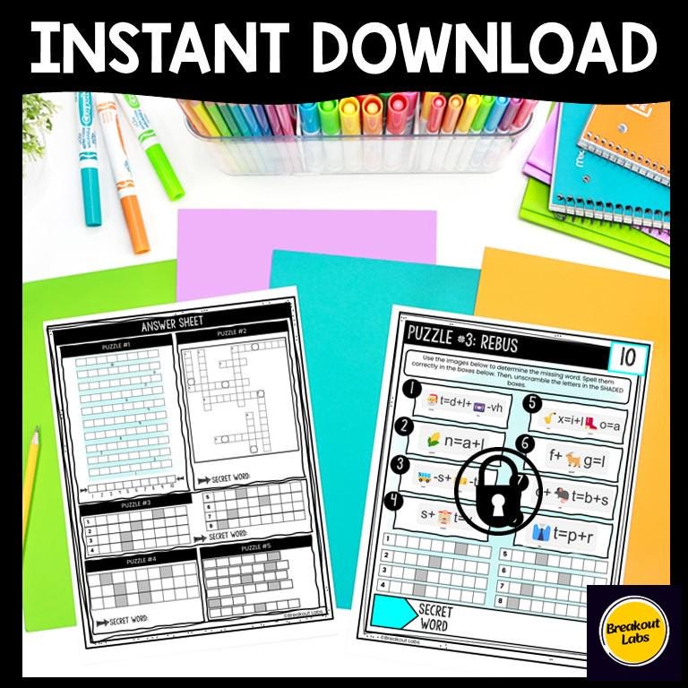 Beach Vacation Escape Room: Printable Puzzle Game (PDF) - Etsy