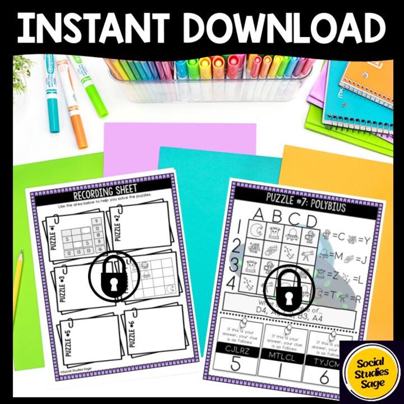 Escape Room for Kids - Printable Party Game - Alien Game - Space Escape ...