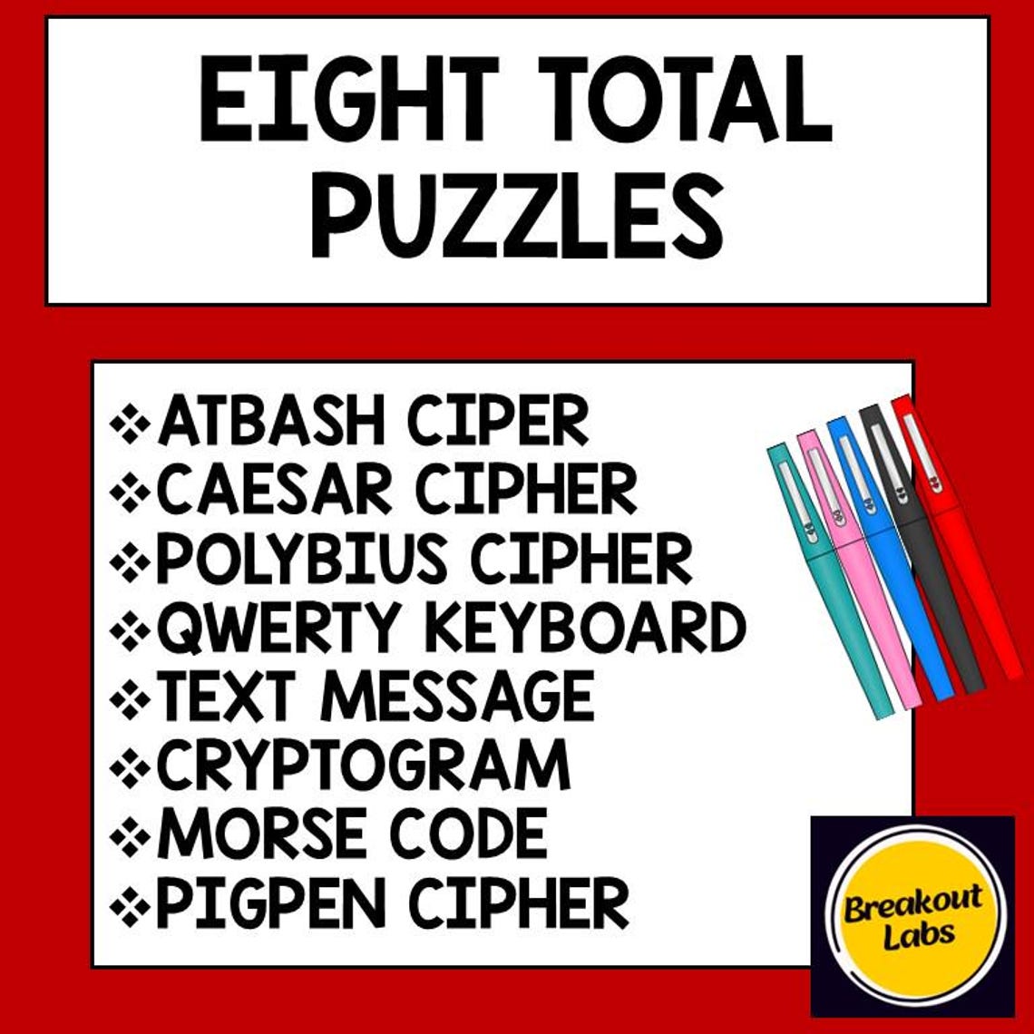 Veteran's Day Scavenger Hunt - Logic Puzzle Game for Kids - Fall ...