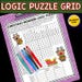 Christmas Reindeer Logic Puzzle Scavenger Hunt (printable Game) - Etsy