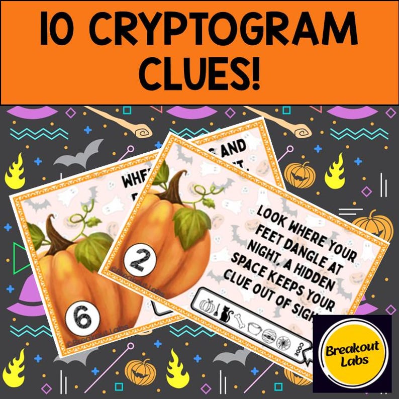 Witch Scavenger Hunt Puzzle Game: Halloween Family Fun (printable) - Etsy