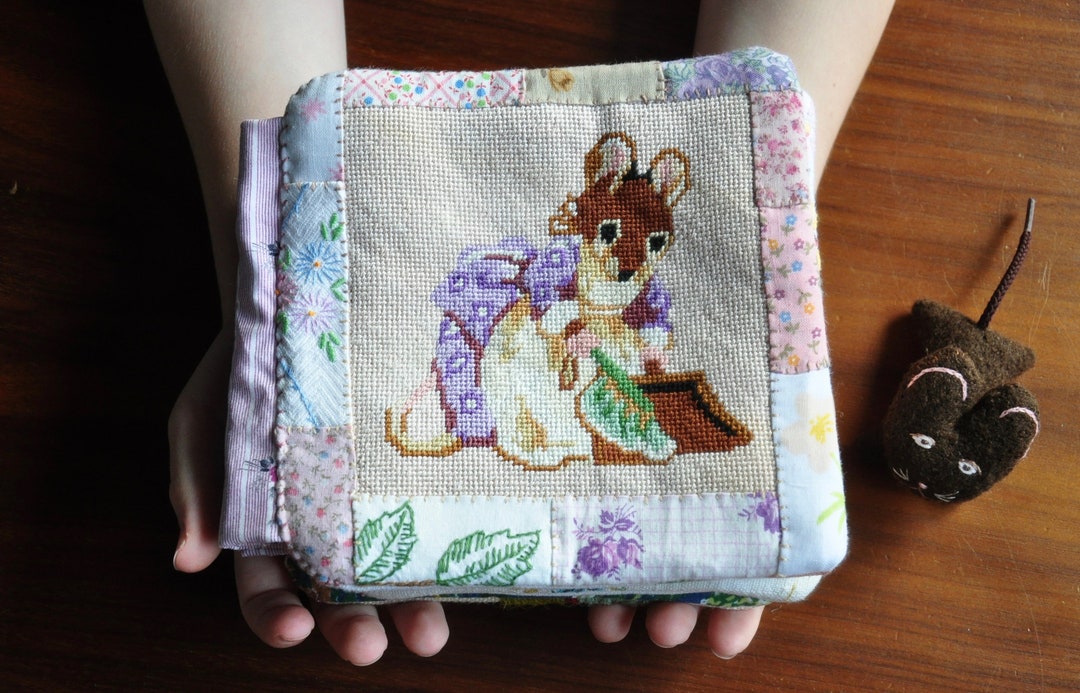 Mrs. Fieldmouse // includes Handsewn Wool Mouse // One of a Kind ...
