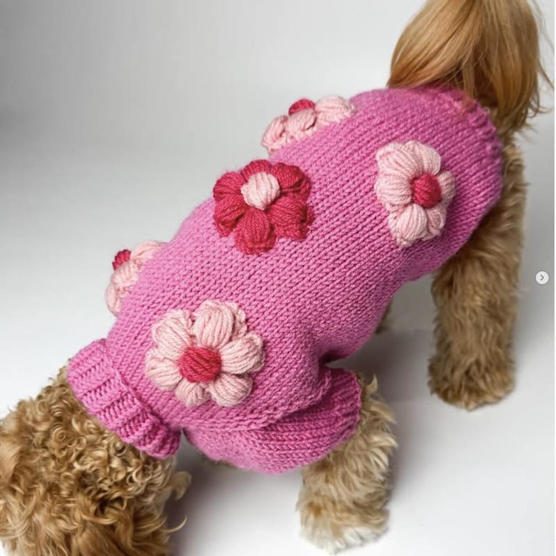 Knit Dog Sweater - Etsy
