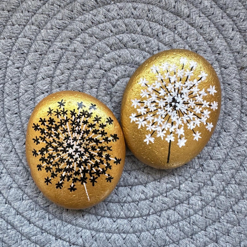 Painted Pebbles - Etsy
