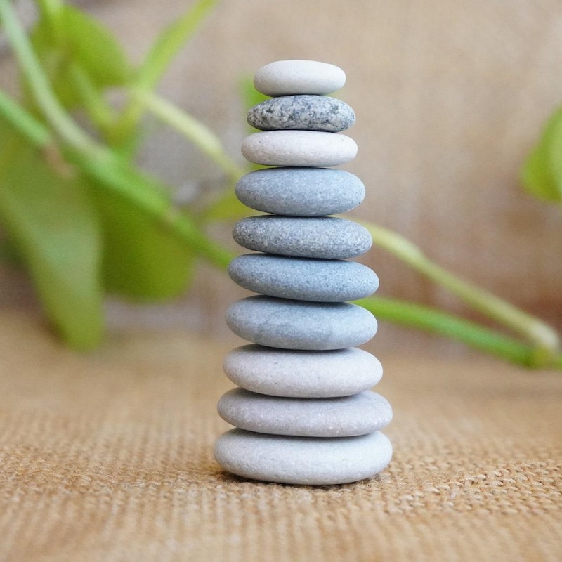 Stacked Rocks - Etsy