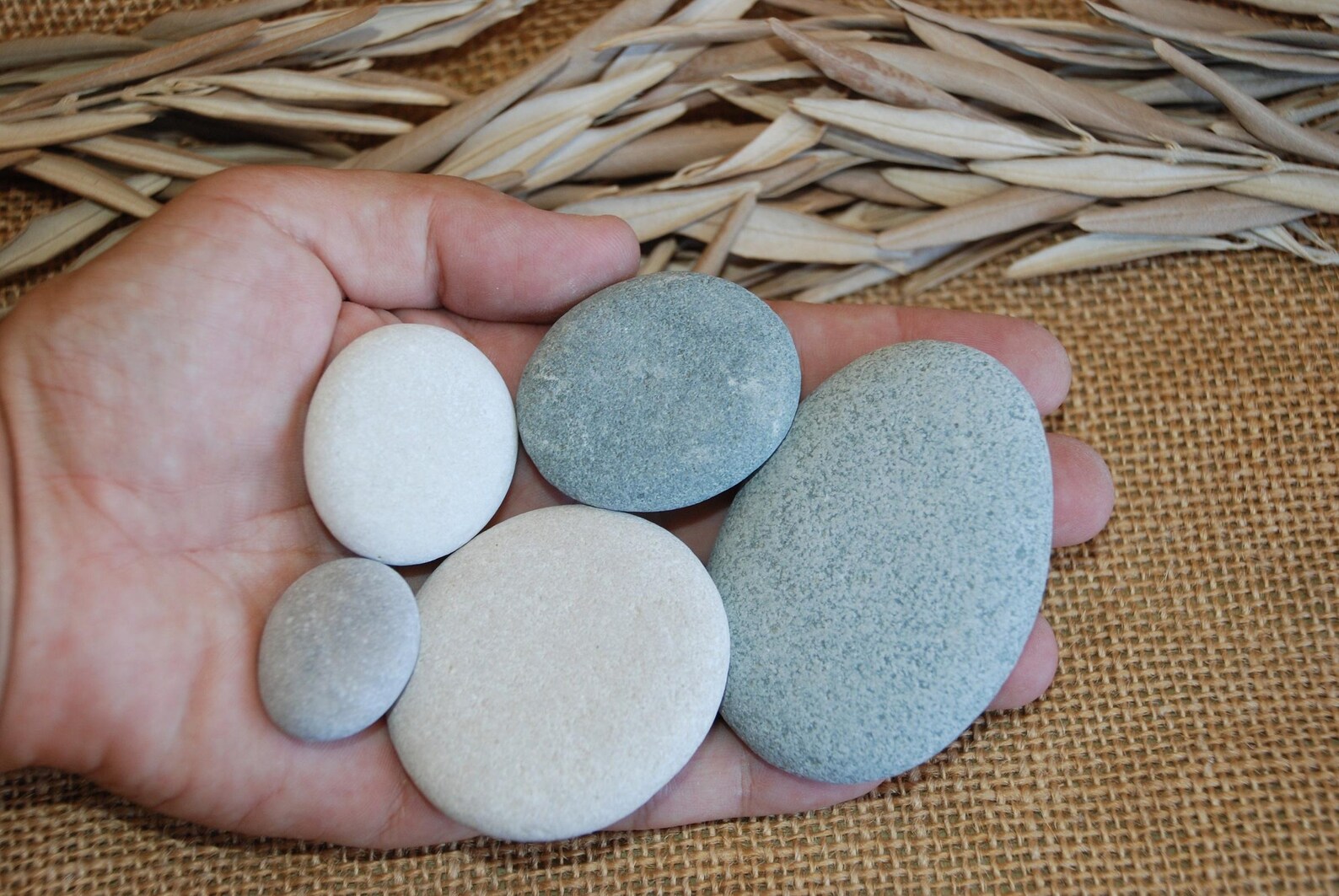 Balancing Stones - Natural Stackable Rocks, Stacking Set Pebbles ...