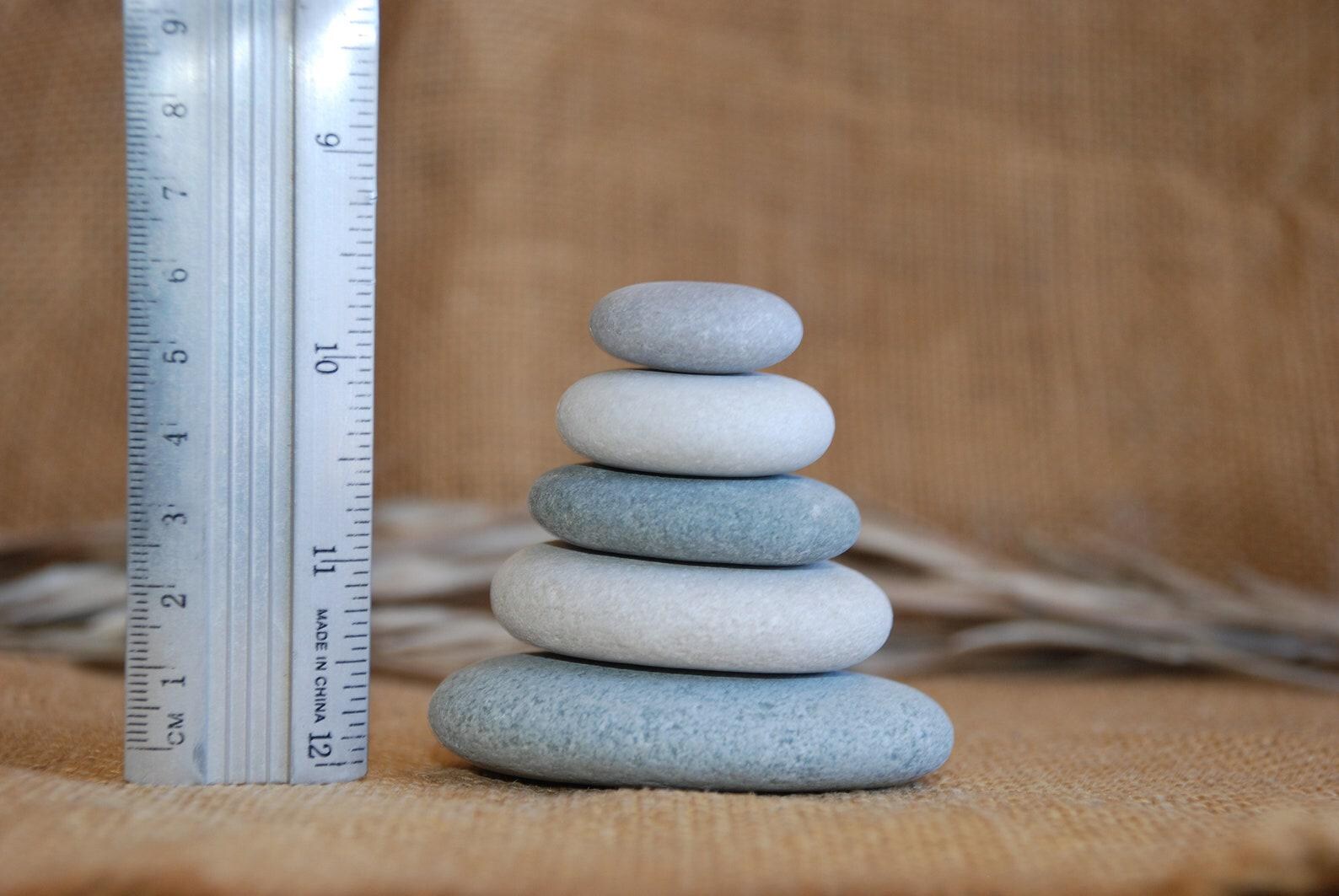 Balancing Stones - Natural Stackable Rocks, Stacking Set Pebbles ...