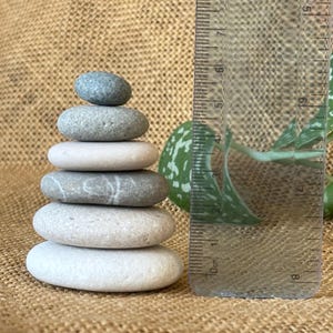 Balancing Stones - Natural Stackable Rocks, Stacking Set Pebbles ...