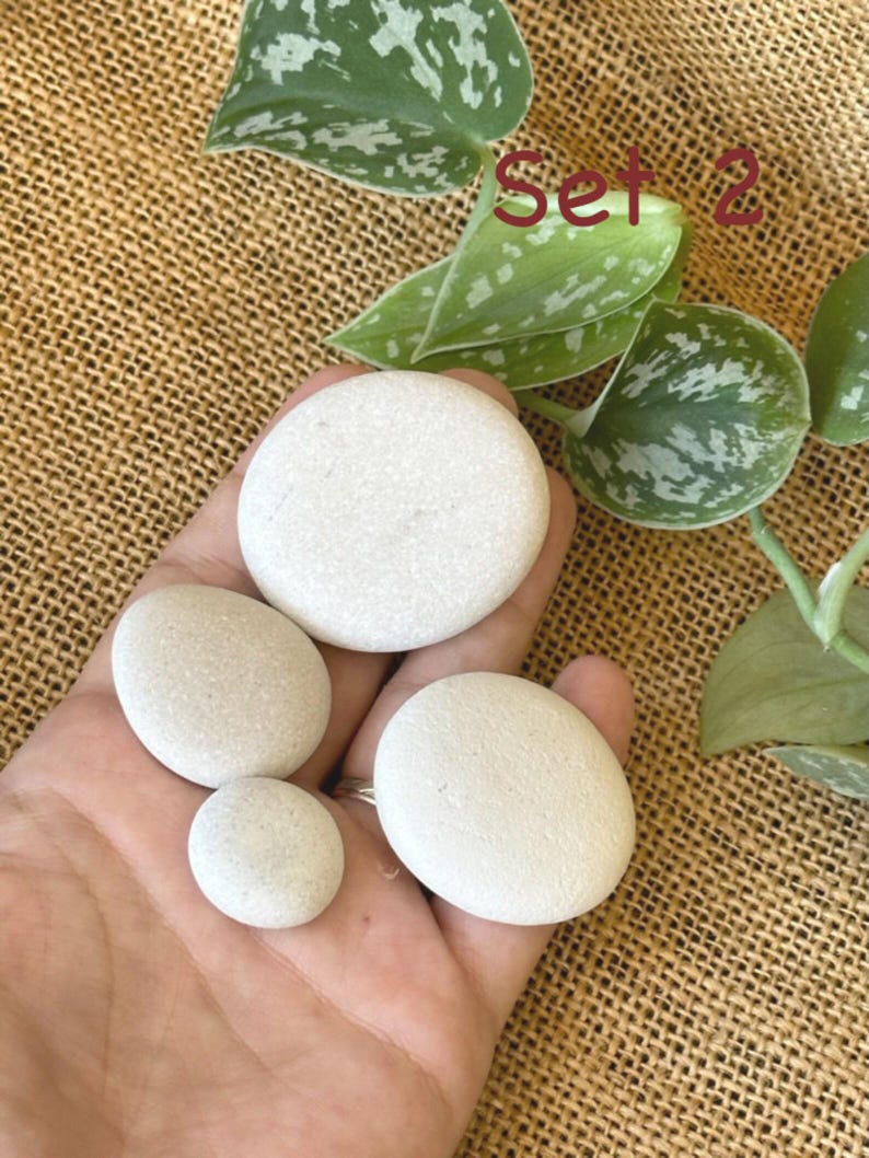 Balancing Stones - Natural Stackable Rocks, Stacking Set Pebbles ...