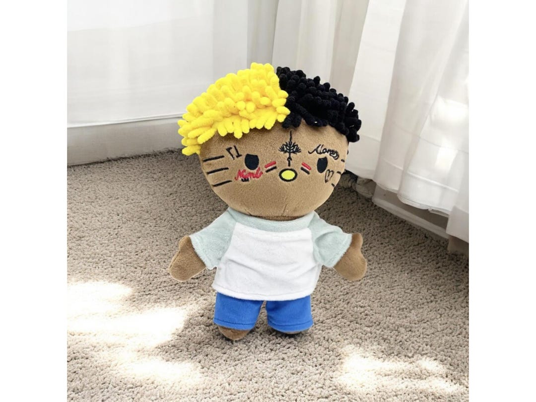 Cute Hello Kitty Xxxtentacion Plush Doll, Soft Cartoon Plushie Gift ...