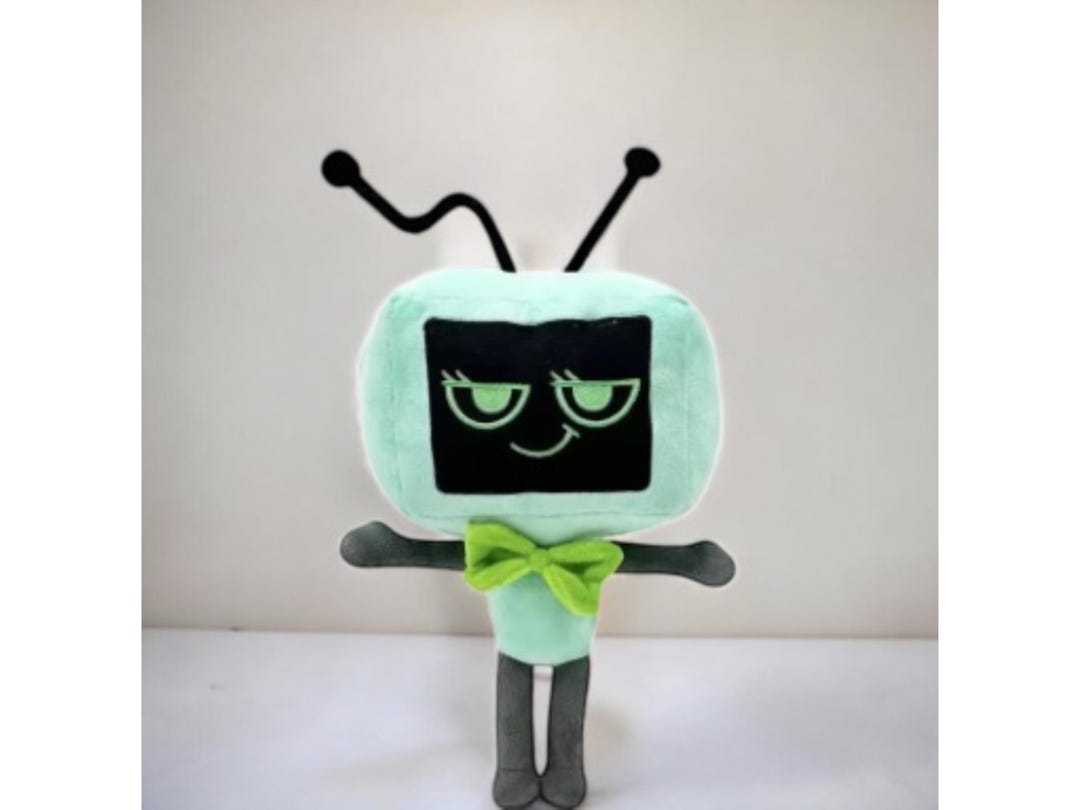 Dandys World Plush Doll, Vee Horror Stuffed Plushie, Kawaii Stuffed Toy ...