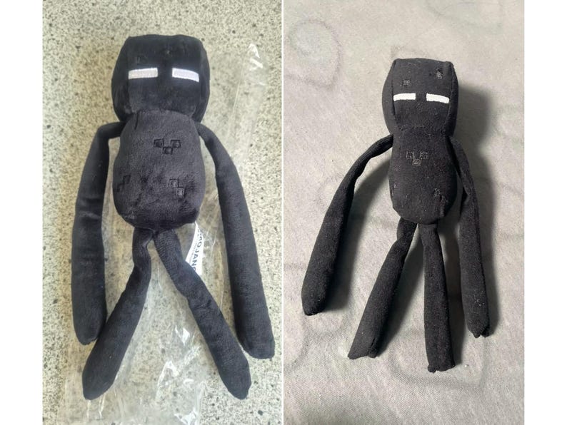Enderman Plush, Stuffed Animal Plushie Gift, Enderman Monster Plush ...