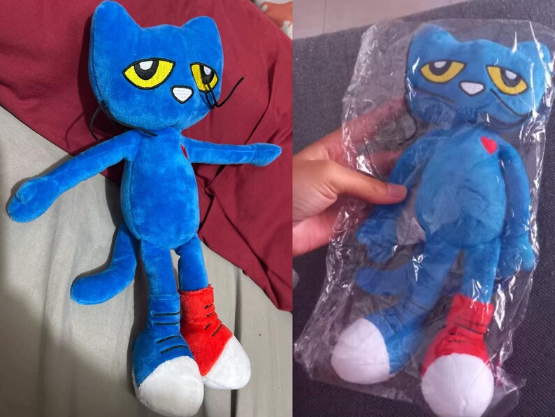 Pete the Cat Plush, Stuffed Animal Plush, Pete the Cat Blue Plushie ... Pete the Cat Plush, Stuffed Animal Plush, Pete the Cat Blue Plushie ...