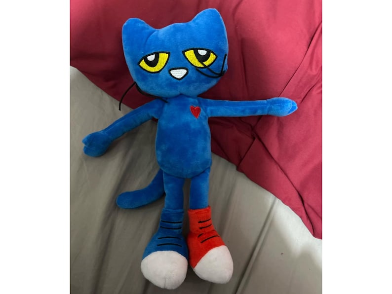 Pete the Cat Plush, Stuffed Animal Plush, Pete the Cat Blue Plushie ... Pete the Cat Plush, Stuffed Animal Plush, Pete the Cat Blue Plushie ...