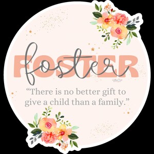 Foster Sticker | Sticker | Happy Planner | Waterproof | Fun | Travel ...