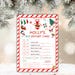 Christmas Elf Report Card | Canva Template | Instant Download & Print ...