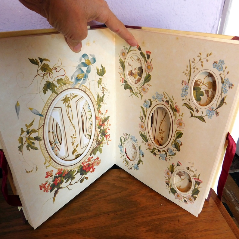Victorian Style Photo Display Book "the Victorian Photograph Album ...