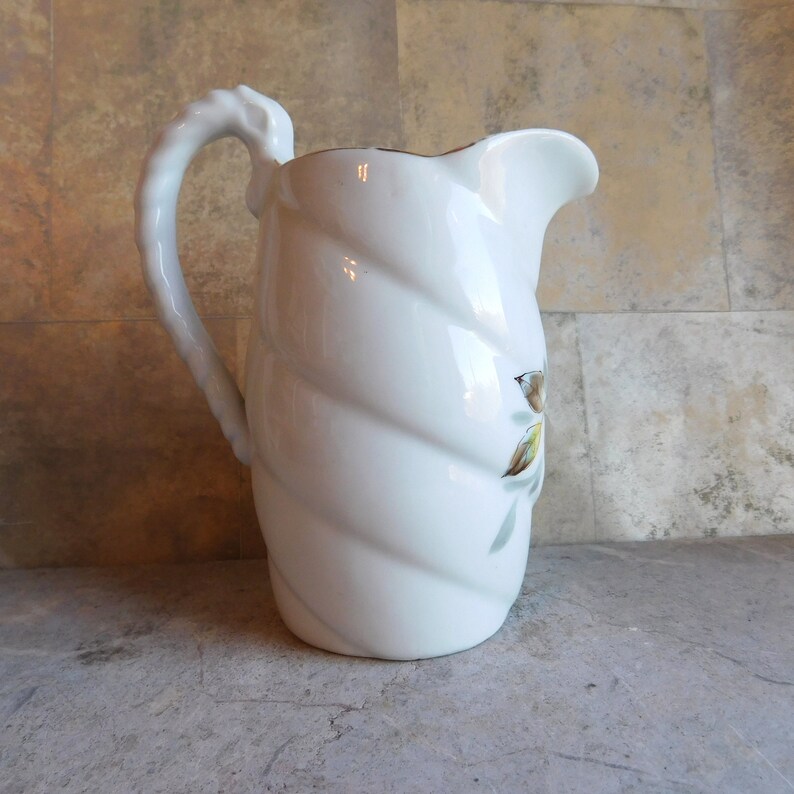 Genuine Victorian Antique Hand-painted Small Porcelain Pitcher - Etsy