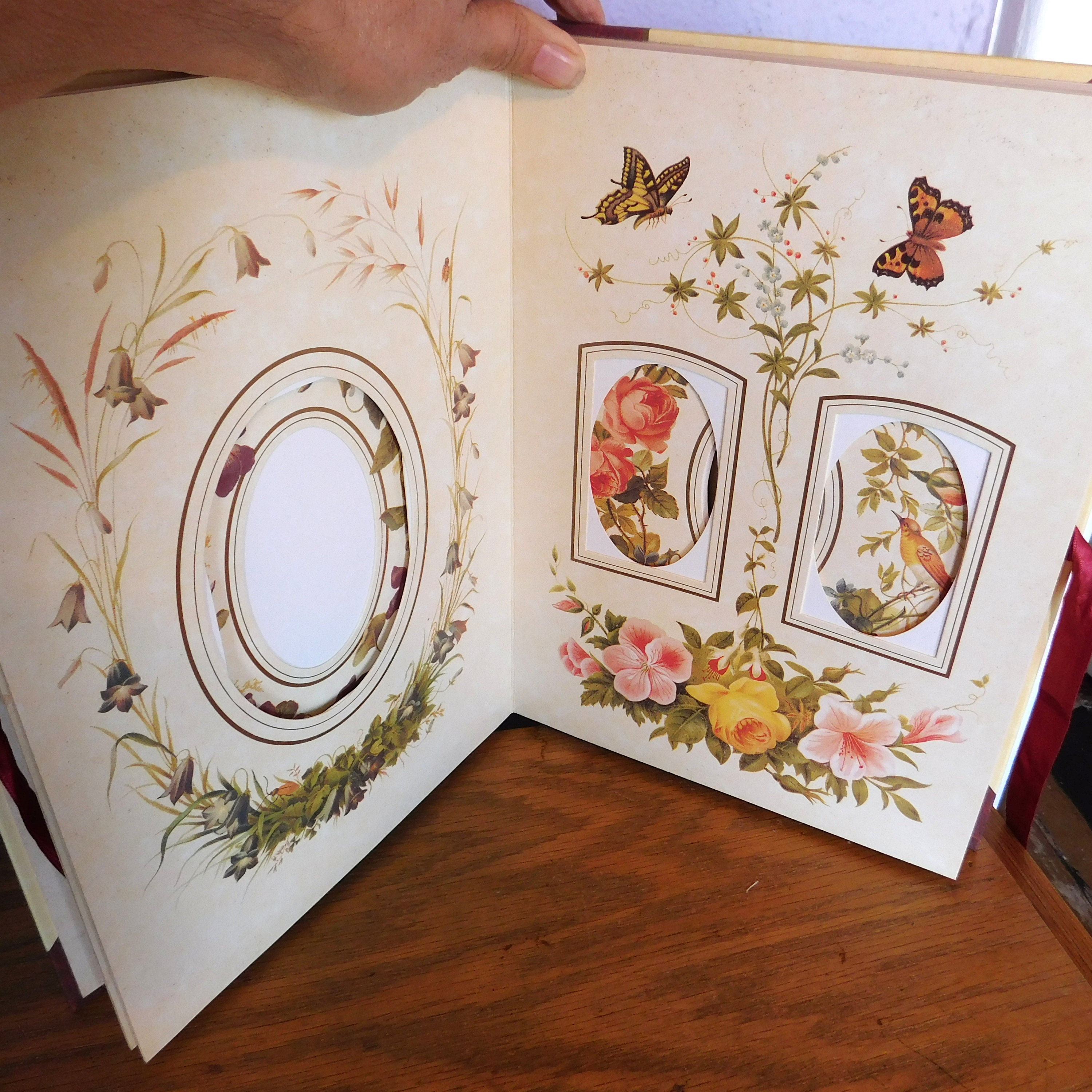 Victorian Style Photo Display Book The Victorian | Etsy