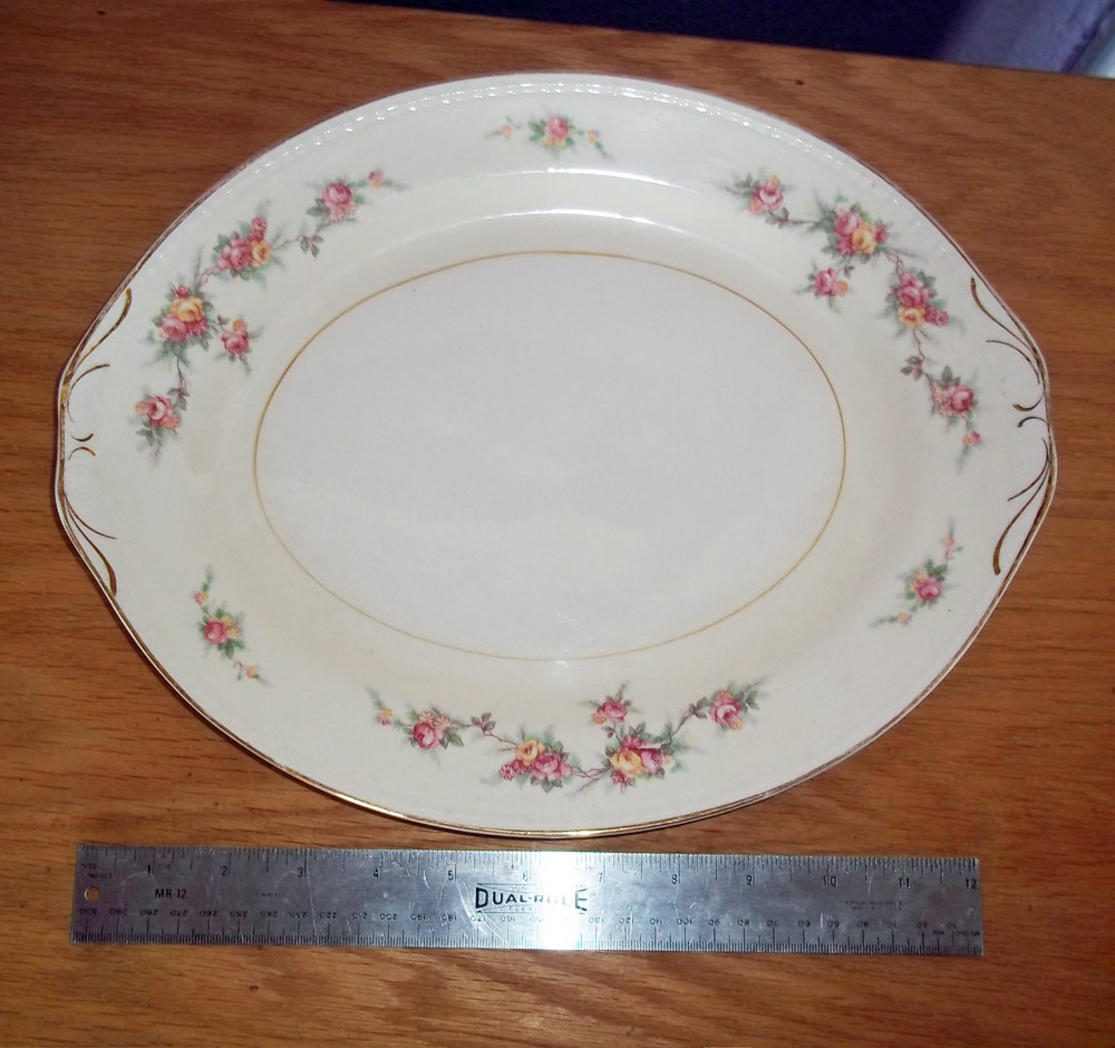 Vintage Homer-Laughlin Eggshell China Platter Georgian | Etsy