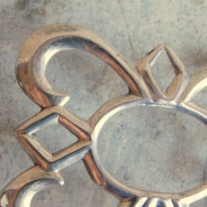 Vintage Wilson Begay Signed Sterling Silver Belt Buckle - Navajo ...