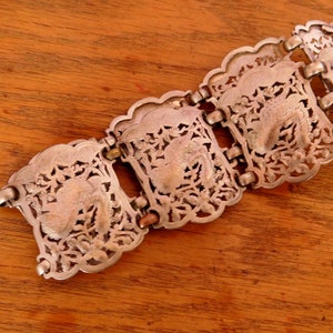 Vintage to Antique Peranakan Chinese Silver Belt and Buckle Aceh Style ...