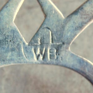 Vintage Wilson Begay Signed Sterling Silver Belt Buckle - Navajo ...